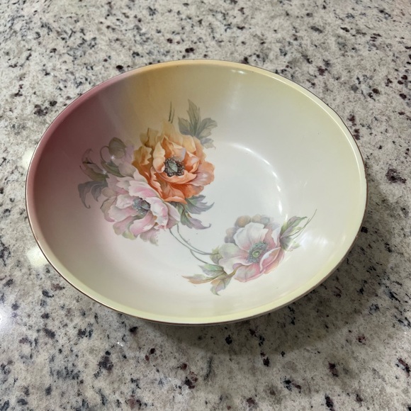 Dining | Vintage Kahla Germany Ombr Floral Serving Bowl | Poshmark